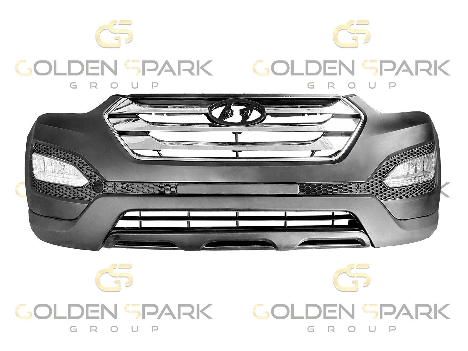 2013-2016 Hyundai Santa Fe Front Bumper Cover Complete SET
