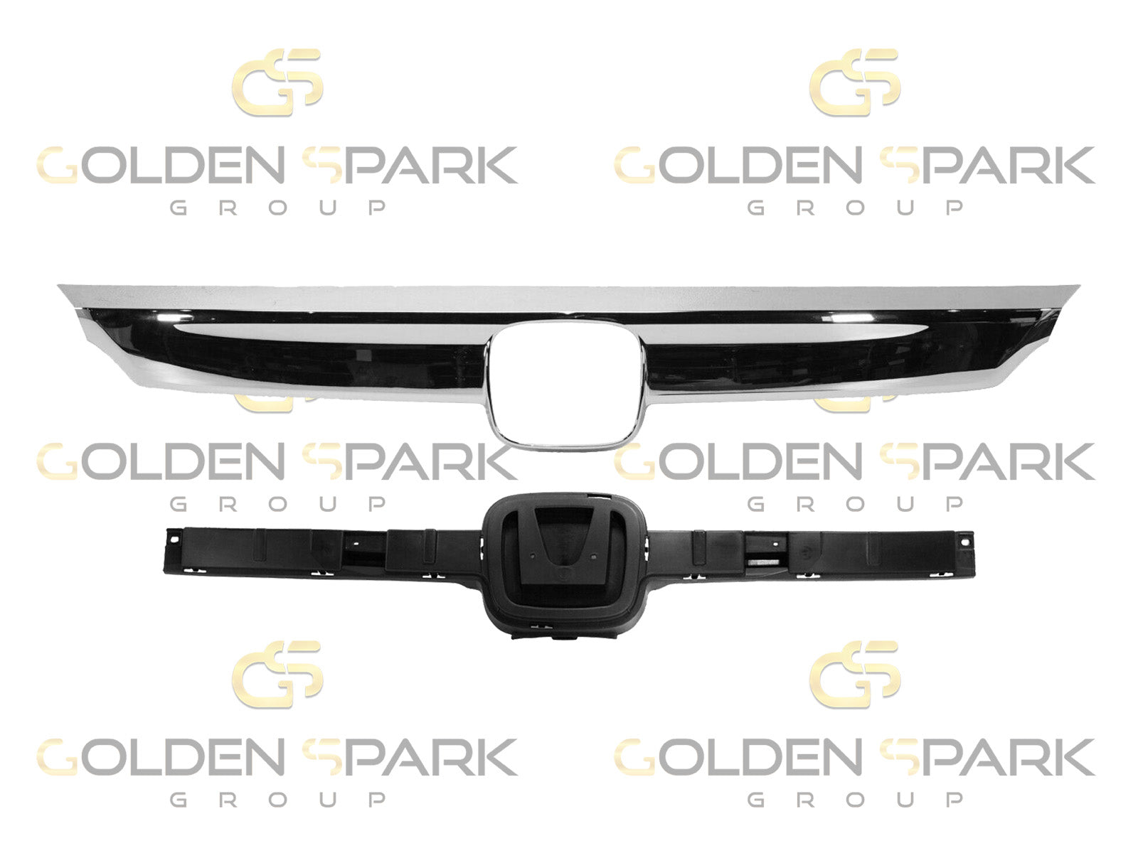 2018-2020 Honda Accord Front Bumper Upper Grille ASSY Chrome (Grille ...